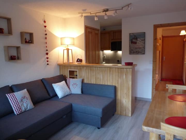 Studio Tout Confort, Ts Morel Accessible à Ski - Méribel