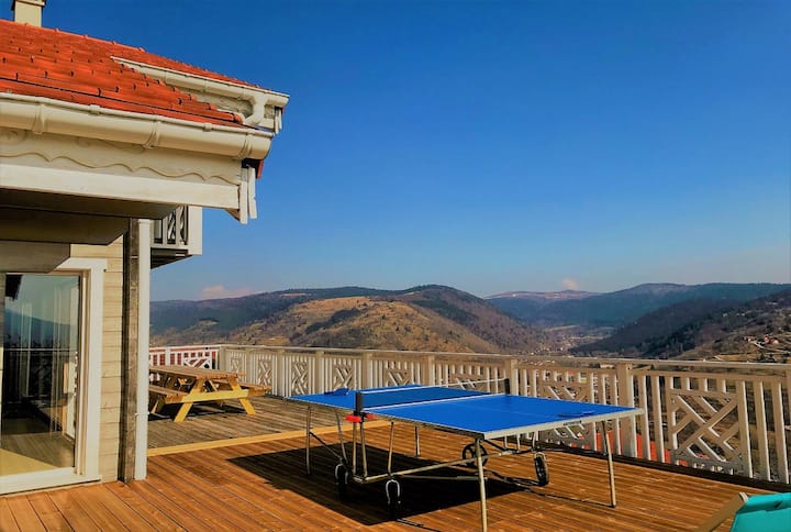Le Flocon Des Hautes-vosges  Jacuzzi, Sauna - Gérardmer