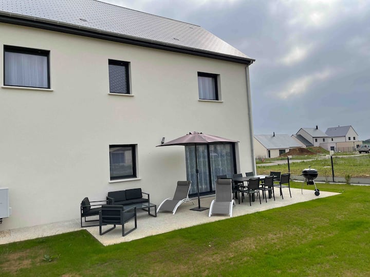 La Mer Veille, Maison Neuve Avec Jardin - Courseulles-sur-Mer