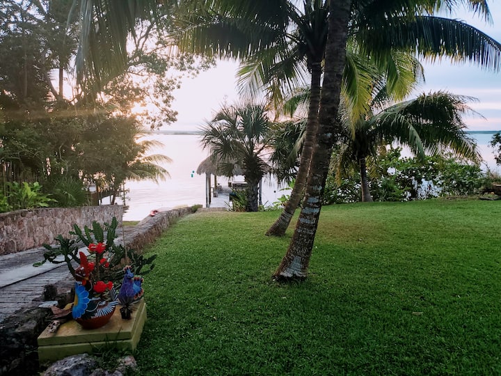 Casa Esmeralda De Bacalar Lakefront Total Property - Bacalar