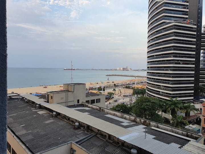 Flat (502) Novíssimo, Com Vista Para O Mar - Fortaleza