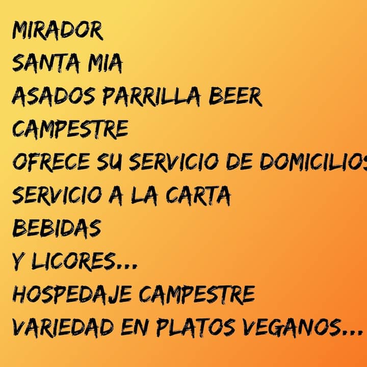 Hostal Santa Mia
Asados,parrilla,beer - Támesis