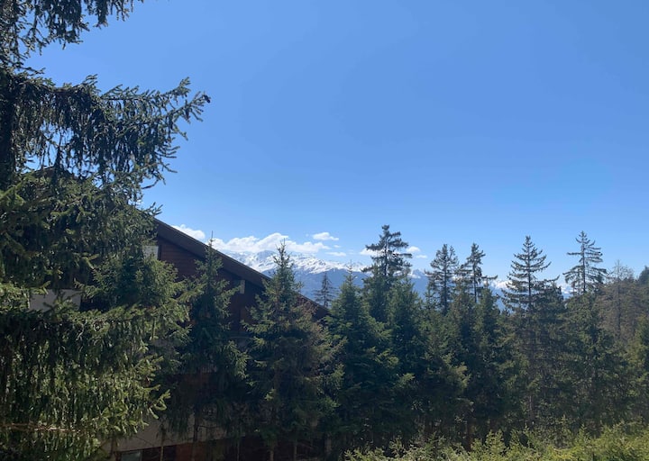 Sunny & Spacious Apartment (Mountain View & Ski) - Crans-Montana