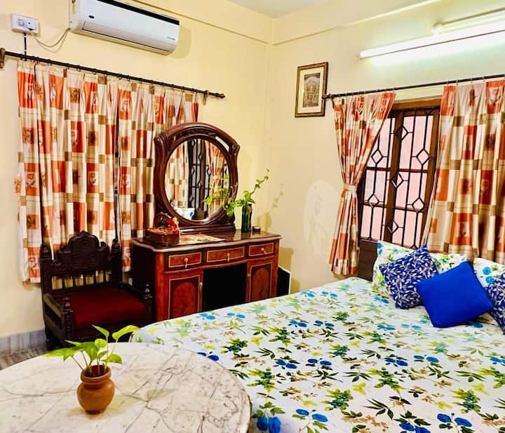 Spacious Apt With Ac, Furniture And Kitchen - Kolkata (Calcutta)