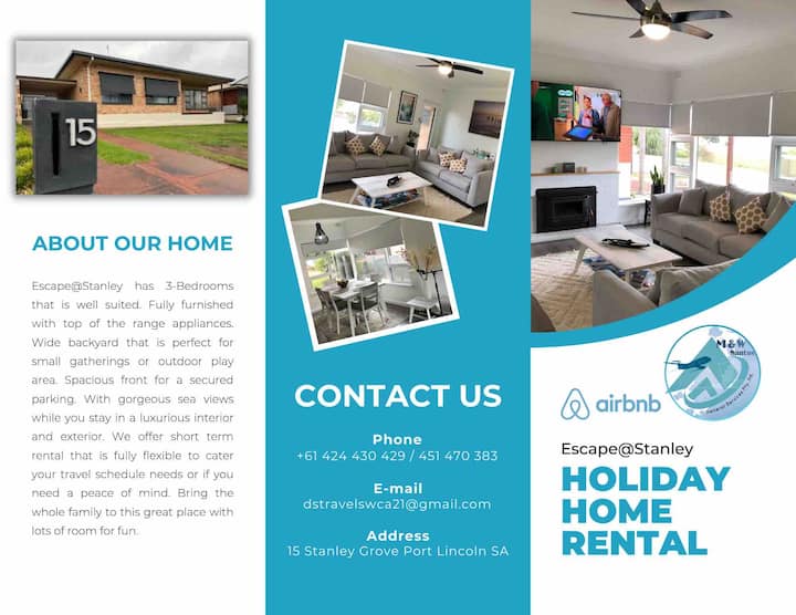 Escape@stanley 3 Bedroom House With Spacious Yard - Port Lincoln