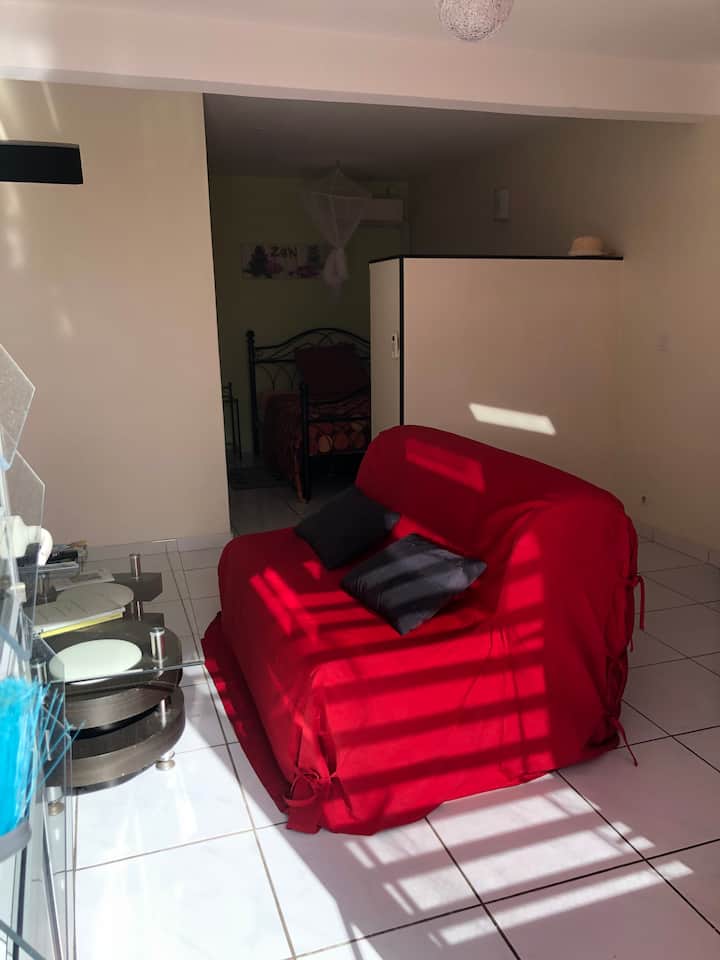 Studio Cosy Climatisé, éQuipé Et Proche De Tout - Martinique