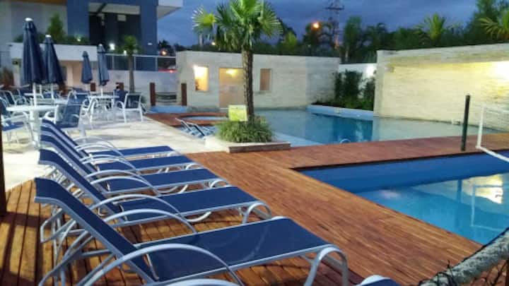 Apto Novo E Pé Na Areia No Indaiá Home Club - Bertioga