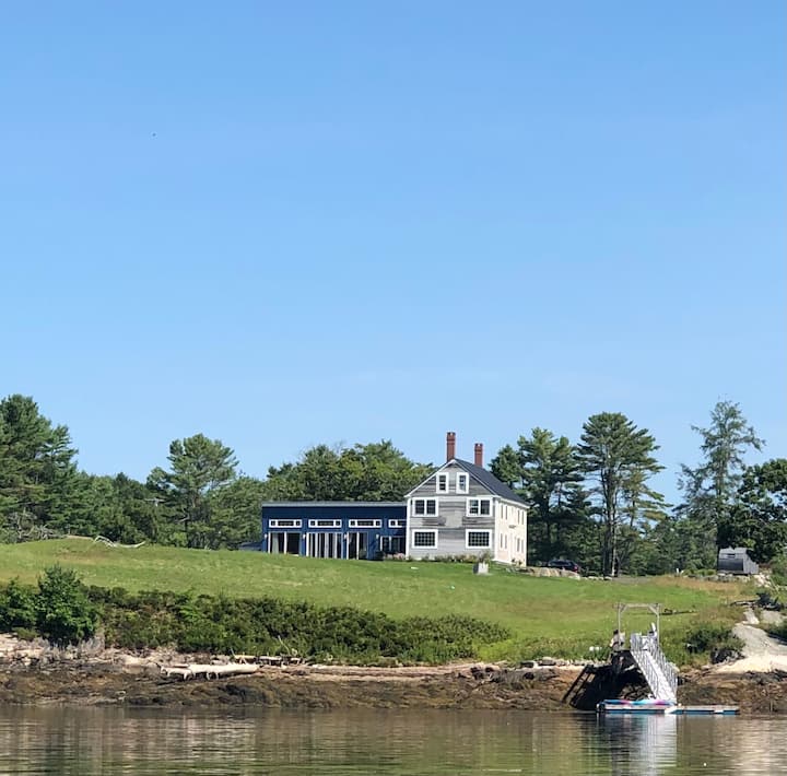 1782 Homestead House 
With Unique Views & History - Boothbay Harbor, ME