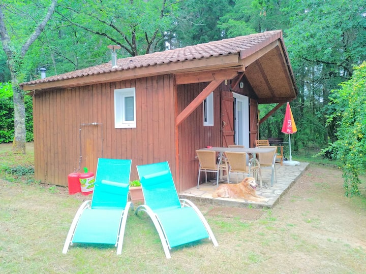 Chalet Dordogne Corrèze Piscine Cublac - Corrèze