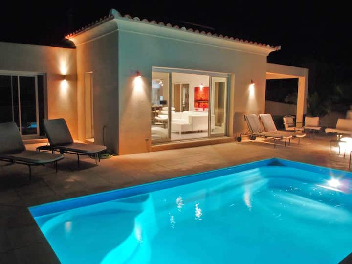 Calvi Villa Vue Mer Panoramique Piscine Chauffée - 꺌비