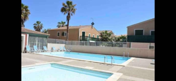 Rez-de-jardin à 300m De La Mer Narbonne Plage - Languedoc-Roussillon