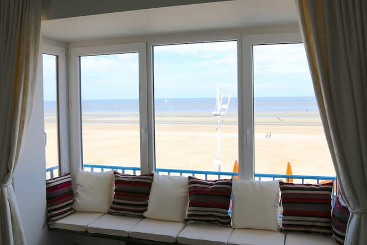 Superbe Appartement Vue Sur Mer - De Panne