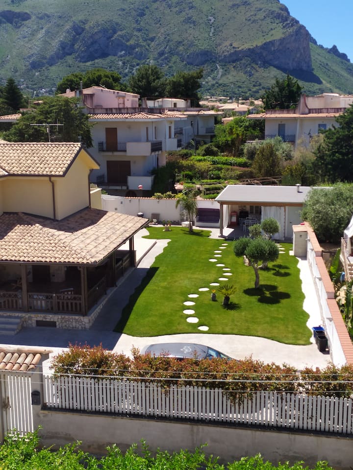 Appartamento Paris In Villa Con Spa Idromassaggio - Carini