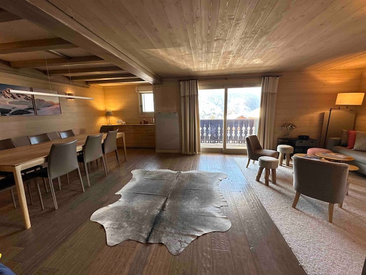 Luxury New 85m2 Apartment In Meribel, Ski In / Out - Méribel