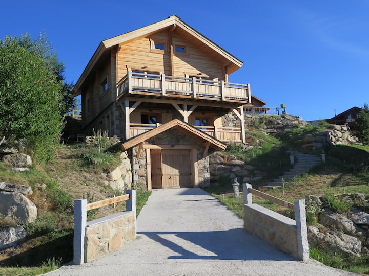 Le Chalet Des Joues Roses.jusqu’à 14 Couchages. - Font-Romeu-Odeillo-Via