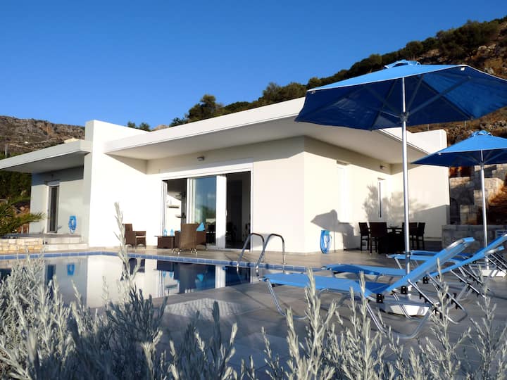 Villa Pénélope 2 Chambres, Piscine Privée, Vue Mer - Крит