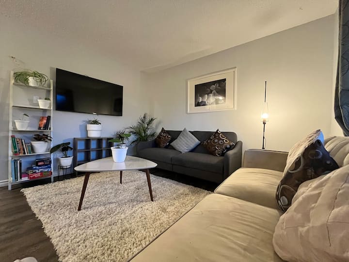 3brm❤️ac,patio,bbq, F/pit Near Parks, River-unit 2 - Black Diamond