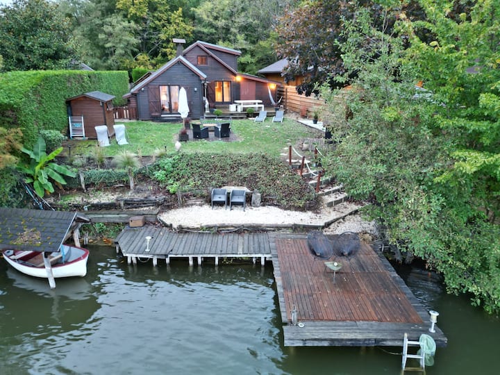 Chalet Bord De Lac 1h15 De Paris Tout Confort - Seine-et-Marne