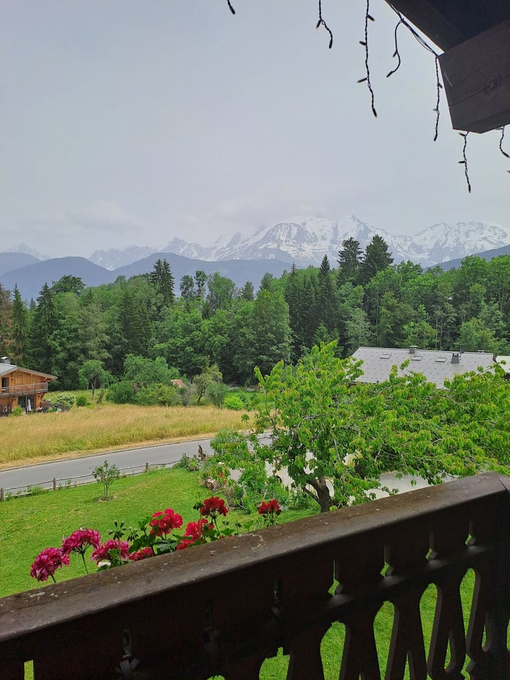 éTage Dans Maison Vue Mont Blanc - Combloux