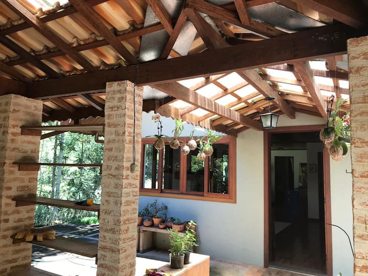 Chalé Verde Veludo Em Sítio A 5 Minutos Do Centro - Santo Antônio do Pinhal