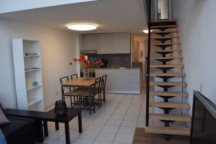 Duplex Studio In Centrum Antwerpen - Anvers