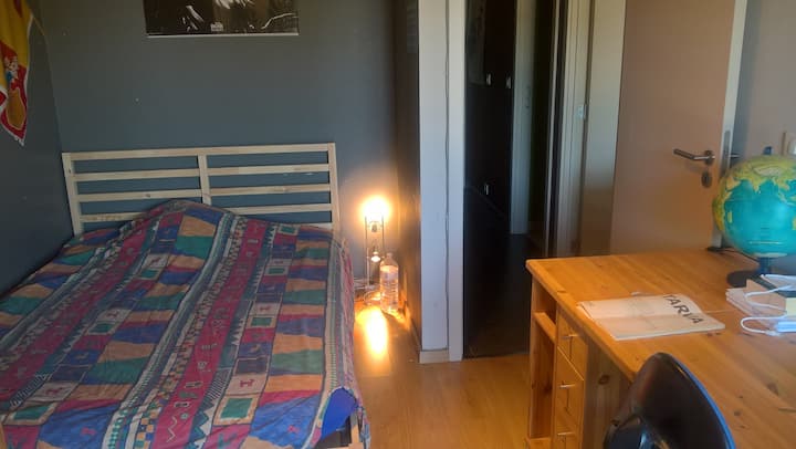 Nice Modern Double Room With View On Town (L) - Mons