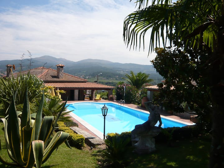 Villa Avec Piscine Et Jardin, Minho - Monção