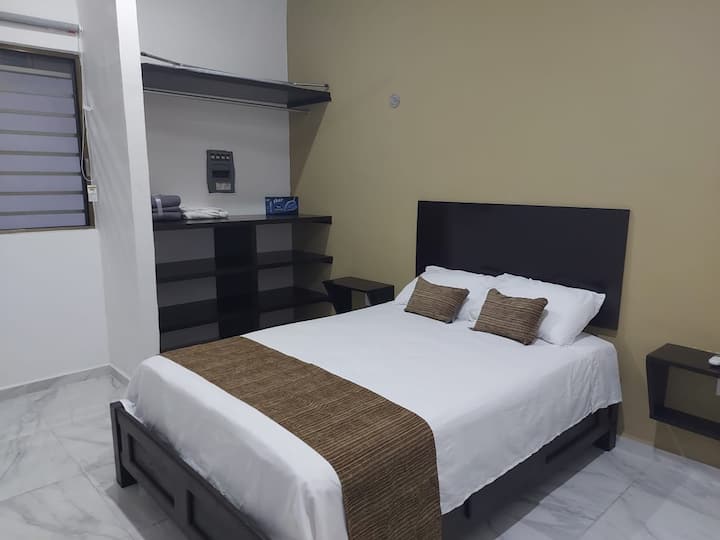Dep2"planta Baja"2hab-estac-5min Centro-hospitales - Campeche