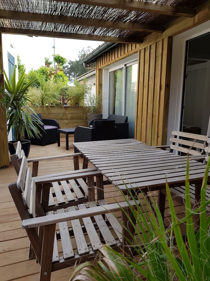 T2 N2 Neuf Lumineux 5min Des Plages
Prêt 2 Velos - Boucau