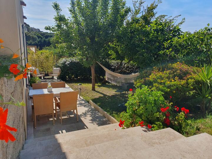 Rez De Jardin ,10mn à Pied Des Plages De Propriano - Propriano