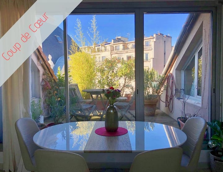 Calme & Cosy ⭐️ Emplacement Idéal. Terrasse Et Vue - Grenoble