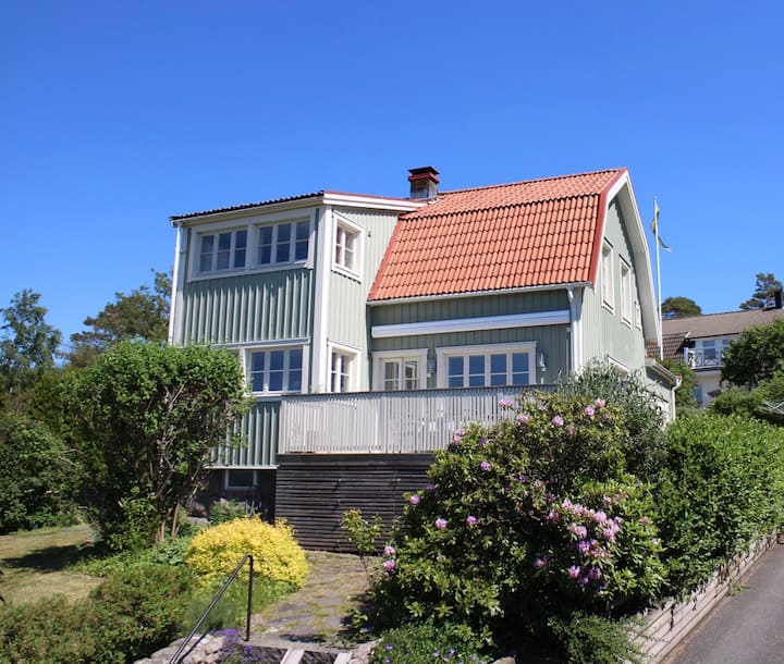 Fantastiskt Hus Med Vacker Havsutsikt - Gotemburgo