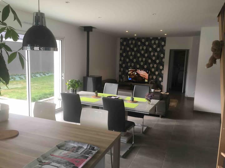 Maison Neuve.etage Réservé Aux Airbnb.plage à 2kms - Granville
