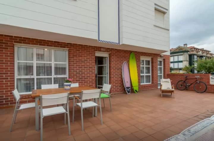 Apto De Tres Dormitorios En La Playa De Somo - Santander