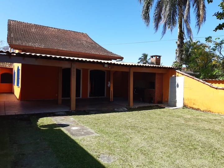 Casa De Praia Grande E Com Ar Condicionado - Bertioga