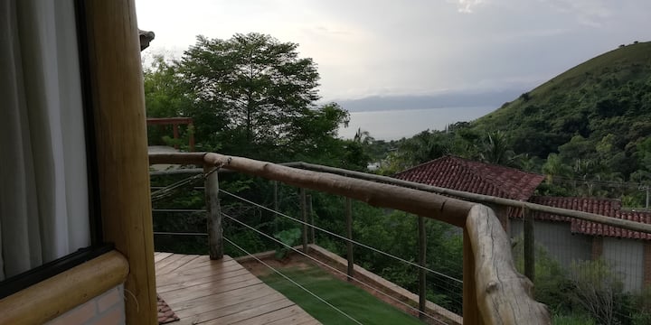 Bangalô ÁFrica Com Vista Para O Mar! :) - Ilhabela