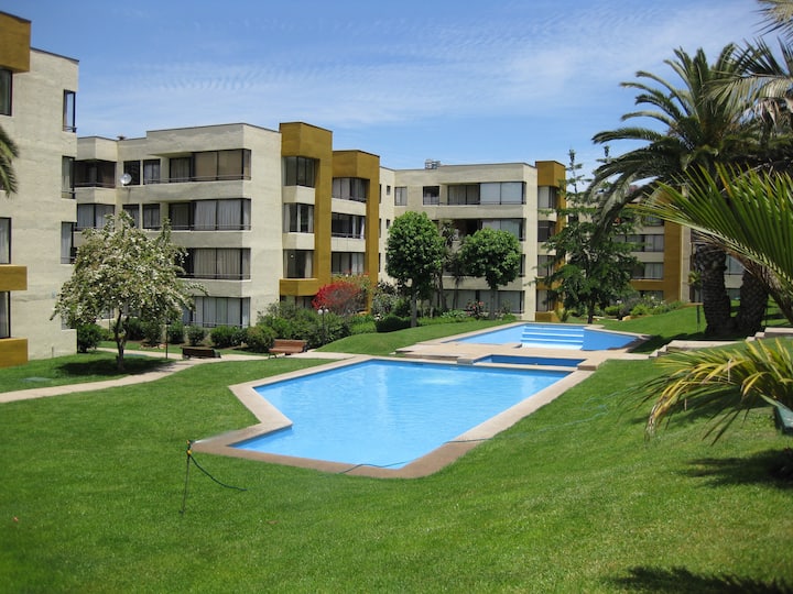 Reñaca Centro-  Depto. A 7 Cuadras Playa Sector 3 - Viña del Mar