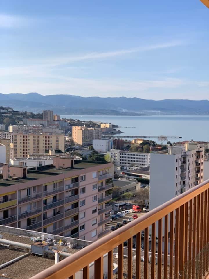 Grand F3 à Ajaccio Vue Mer Et Montagne - Ajaccio