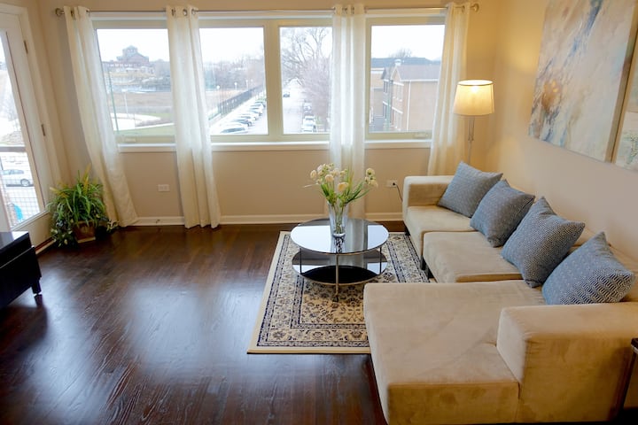 Spacious Newly Built 3br Condo Convenient Location - Chicago, IL