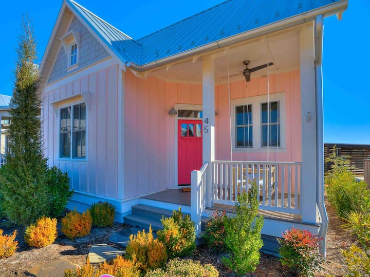 Charming Pink House! Steps To Boardwalk Pool! - Arrowhead State Park, Canadian