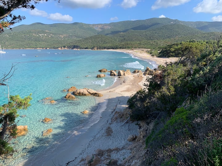 Magnifique Vue Mer Dans Résidence Avec Piscine - Serra-di-Ferro