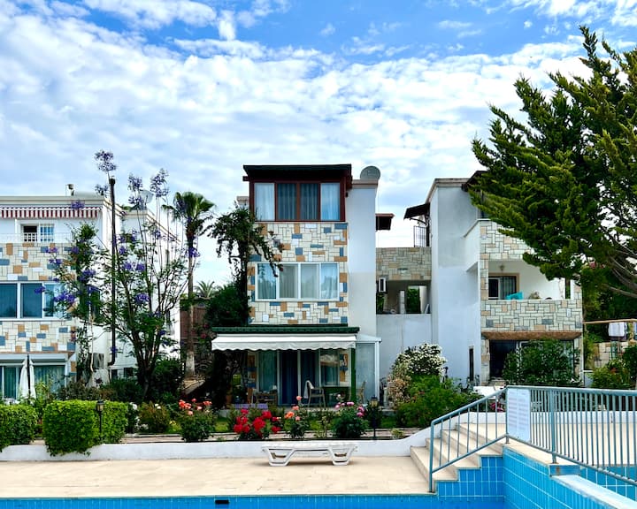 Bodrum Merkeze Yakın, Havuzlu Sitede 1+1 - Bodrum