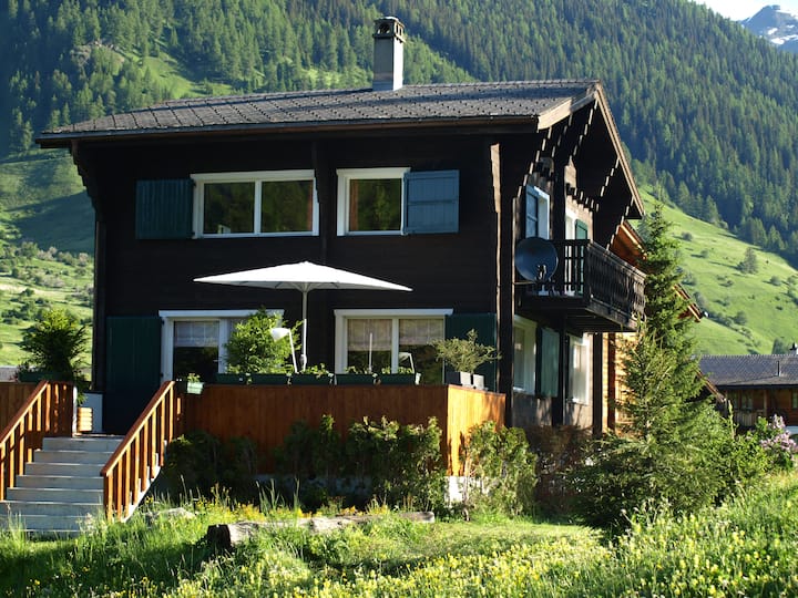 Chalet Swiss Alps/100% Nature+relax/loipe Goms - Schweiz