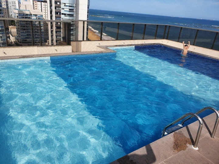 Apartamento Em Frente Ao Mar Com Vista Maravilhosa - Vila Velha