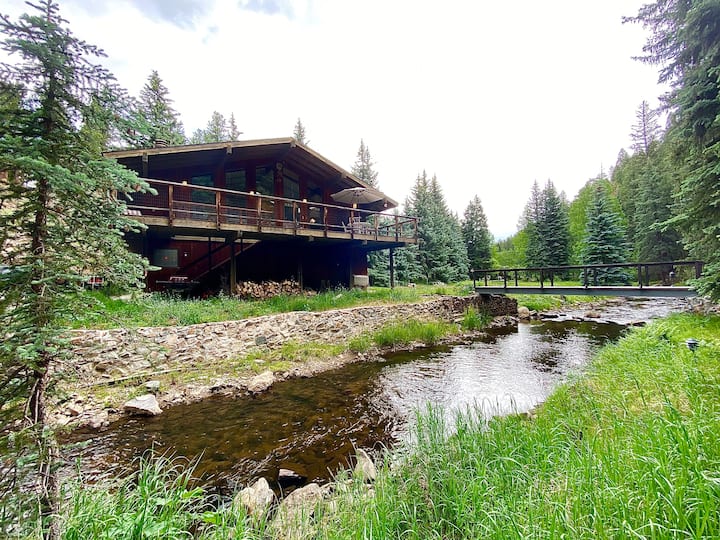 Evergreen, Colorado Chalet On Private Stream - Evergreen, CO