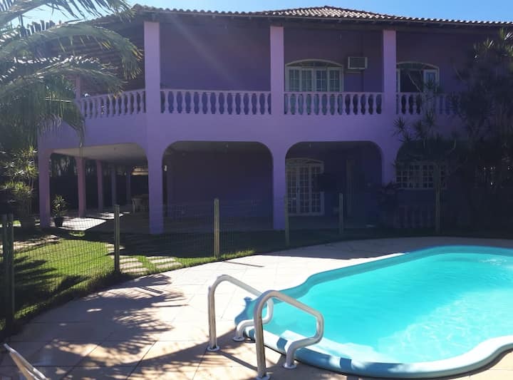 Casa C/ Piscina E Currasq. Condomínio 10min Praias - Recreio
