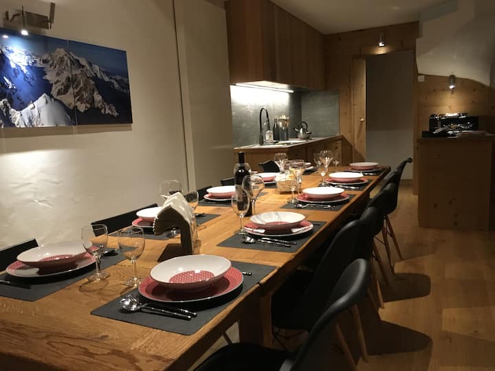 Magnifique Chalet,pied Des Pistes Chamonix 10 Pers - Chamonix