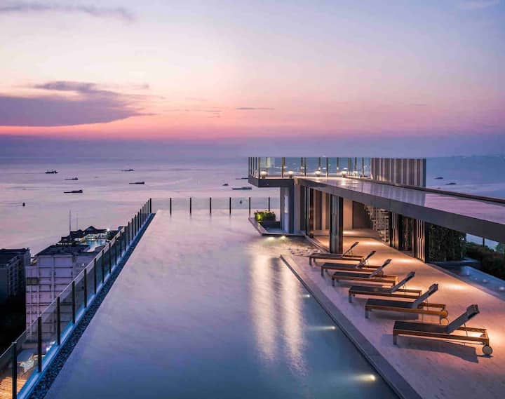 Fully Furnished 1br+infinity Pool+gym+beach5min - Thailand