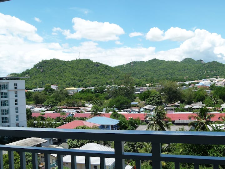 Great View On Top , Big Studio In The City Center - Hua Hin