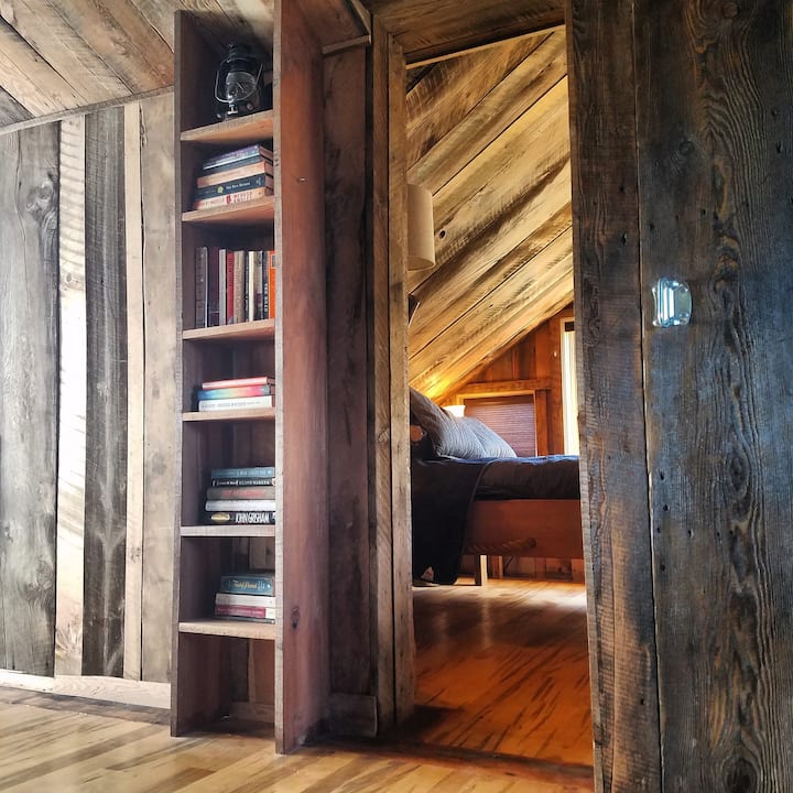 Reclaimed Barn Loft |  New River | Retreat - Boone, NC